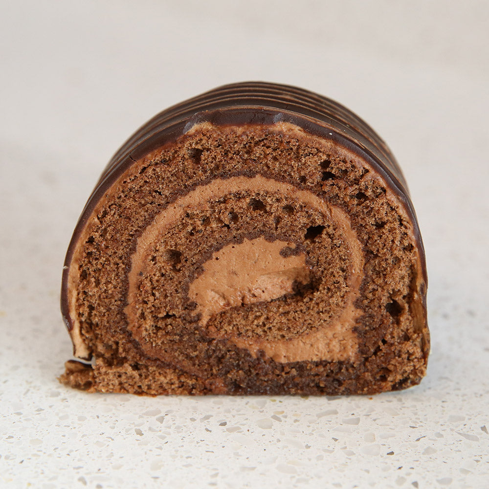 Chocolate Swiss Roll – SeaSweet Patisserie